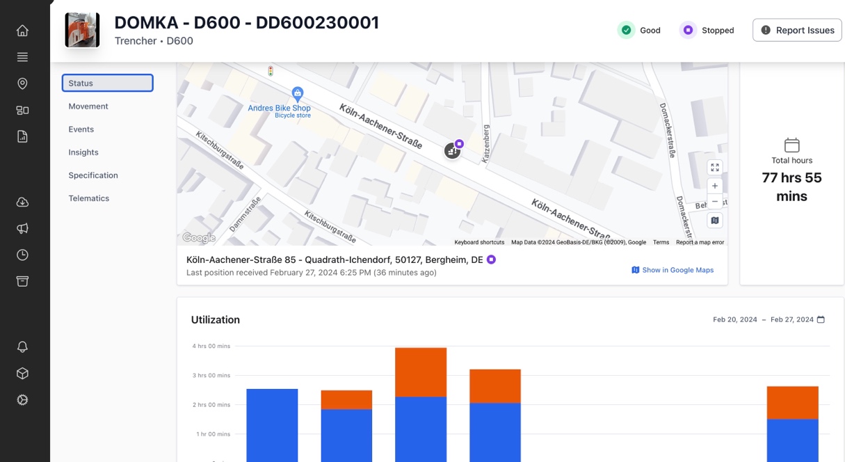 D600 REMOTE CONTROLLED TRENCHER - Domka