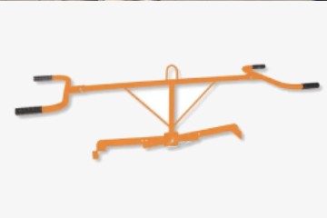 Tandem-Curb-Clamp, 150 kg, 50 - 110 mm - Domka